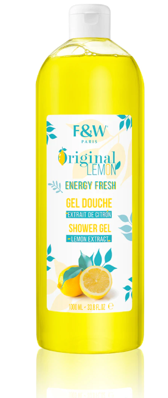 ORIGINAL LEMON SHOWER GEL - 1000 ML – FairSkins.us